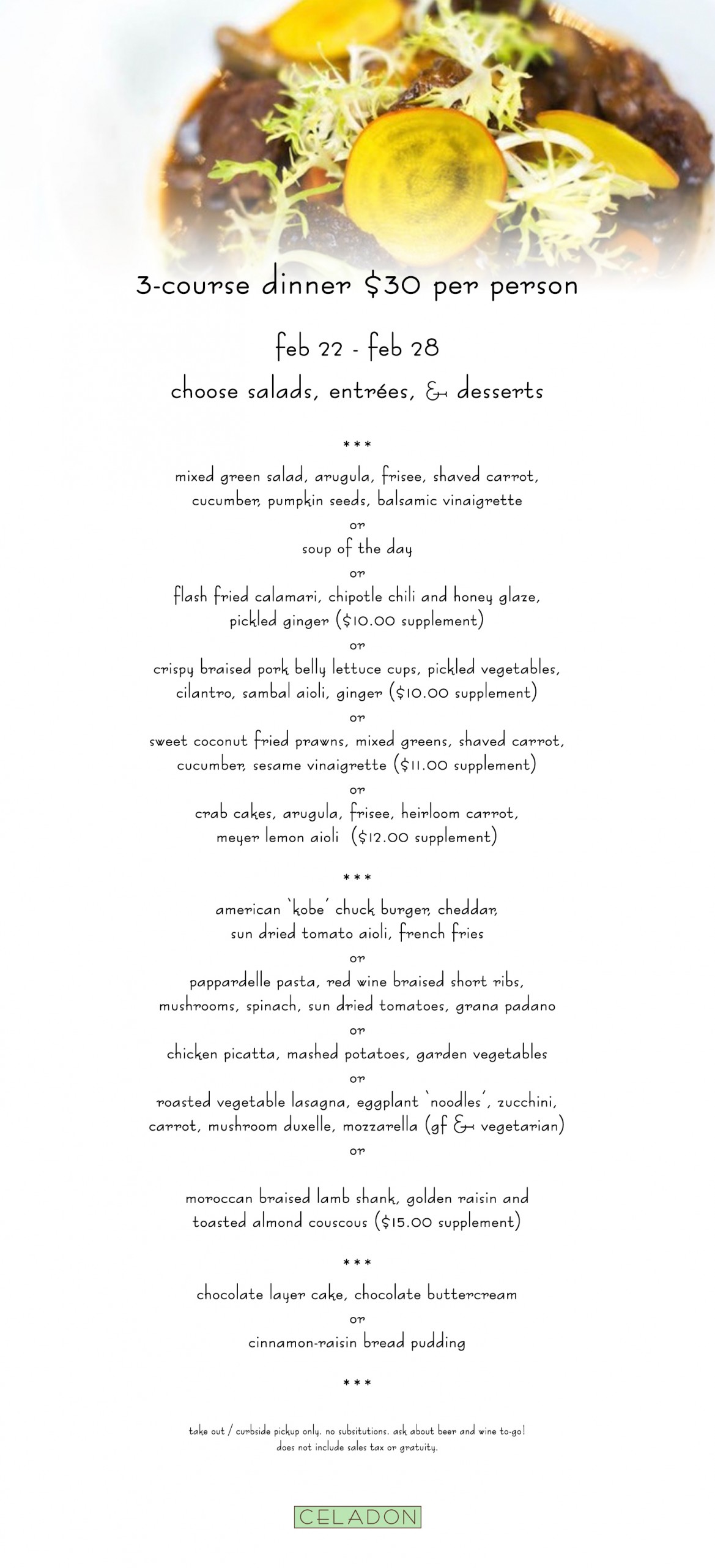 About Celadon | Napa Valley Dining, Dessert, and Wine